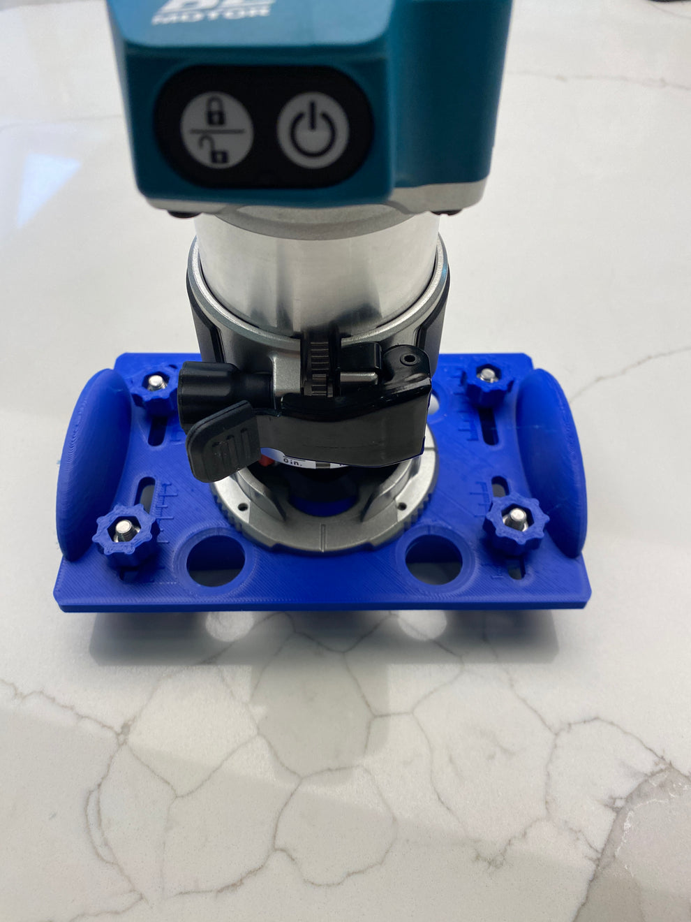 Makita DRT50 RT0700 RT0702 router base jig for making mortises ...