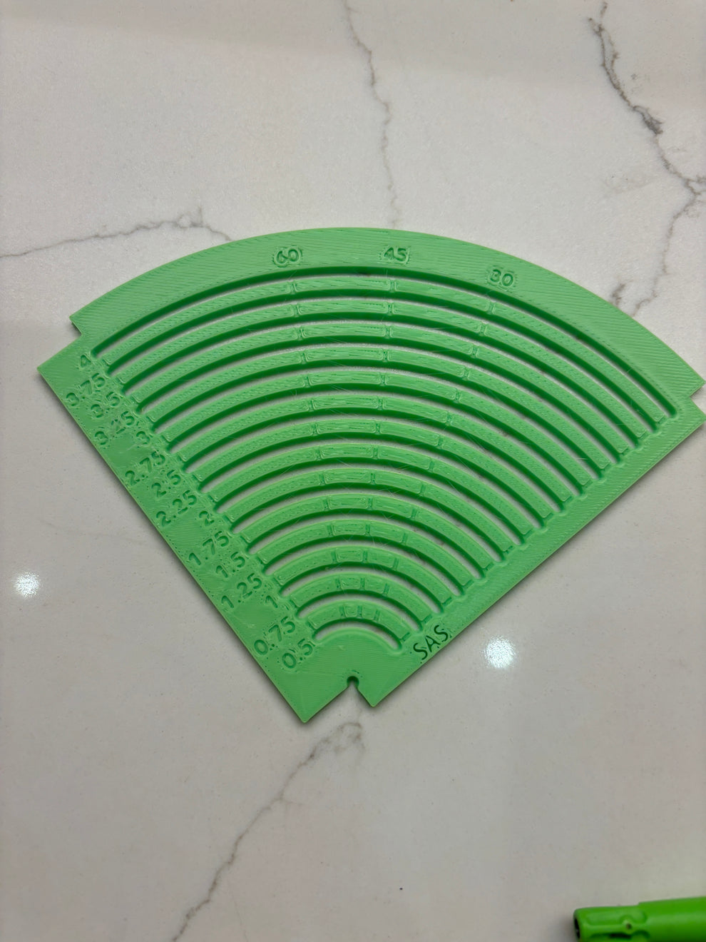 90 degree Arc Quarter Circle Woodworking Marking Template – PLAWorkshop