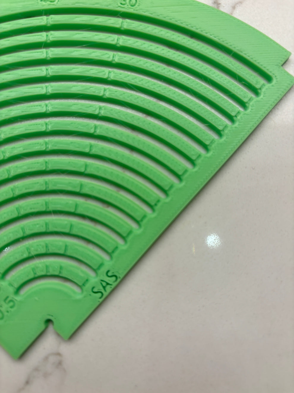 90 degree Arc Quarter Circle Woodworking Marking Template – PLAWorkshop