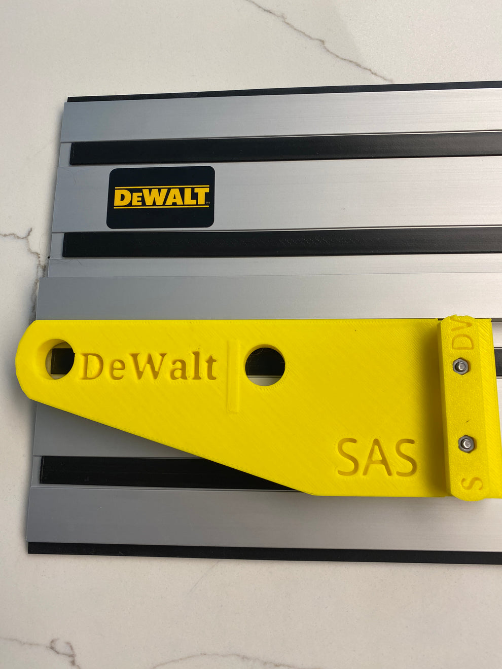 DeWalt Guide Rail Angle Stop 90 degree for track saw – PLAWorkshop